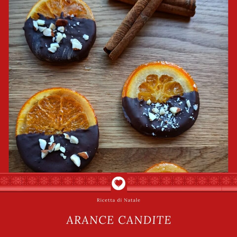 Arance Candite a fette - Cristalli di Zucchero
